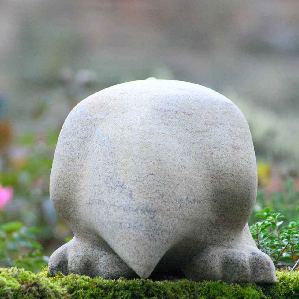 Bird stone sculpture