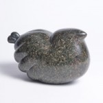 Bird stone sculpture